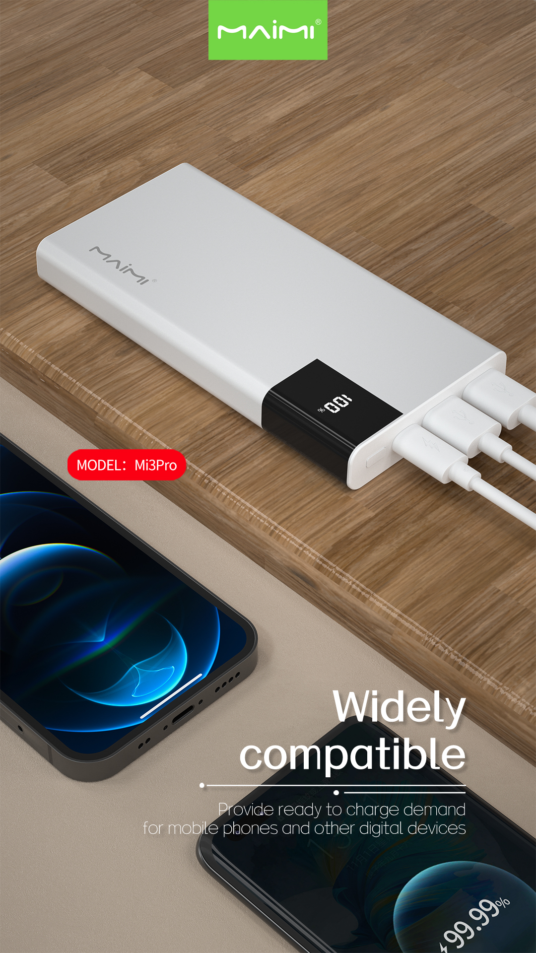 Mi3 Pro Power Bank - maimi